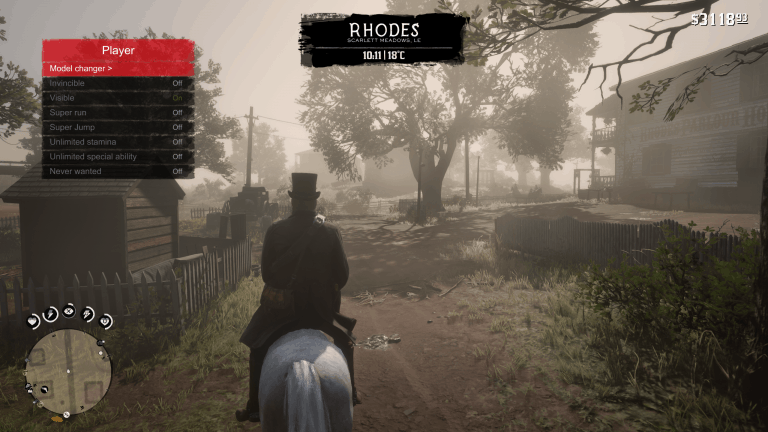Customizable Trainer 0.1 - Red Dead Redemption 2 Mod