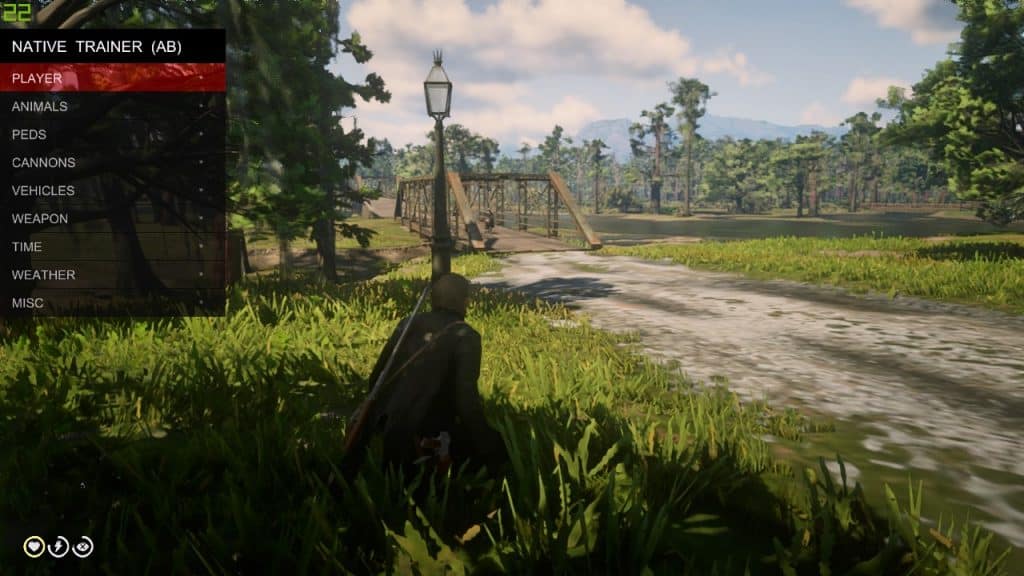 Native Trainer Reskinned and Arrow Keys - Red Dead Redemption 2 Mod