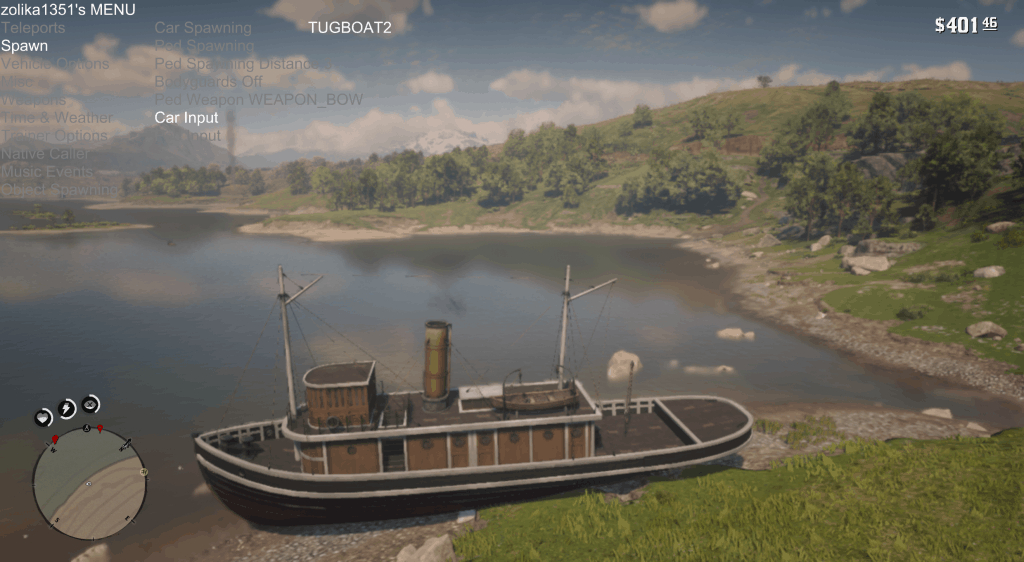 Zolika1351's Red Dead Redemption 2 Trainer - Red Dead Redemption 2 Mod