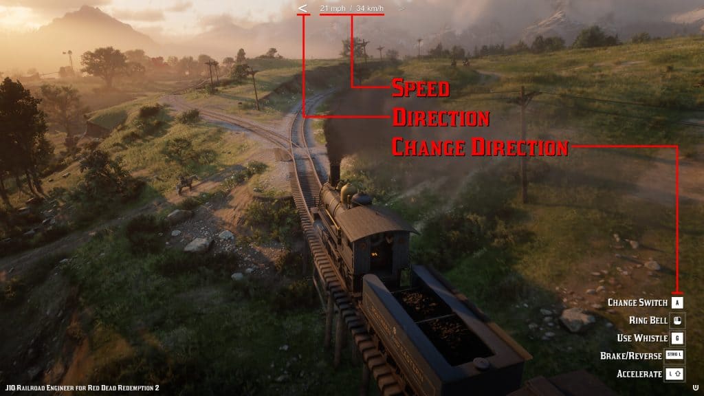 Railroad Engineer - Red Dead Redemption 2 Mod