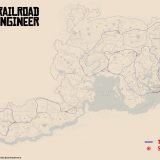 Railroad Engineer Map - Red Dead Redemption 2 Mod