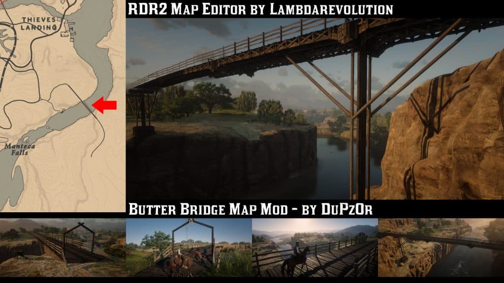 Butter Bridge - Cross the San Luis River into Mexico - Red Dead ...