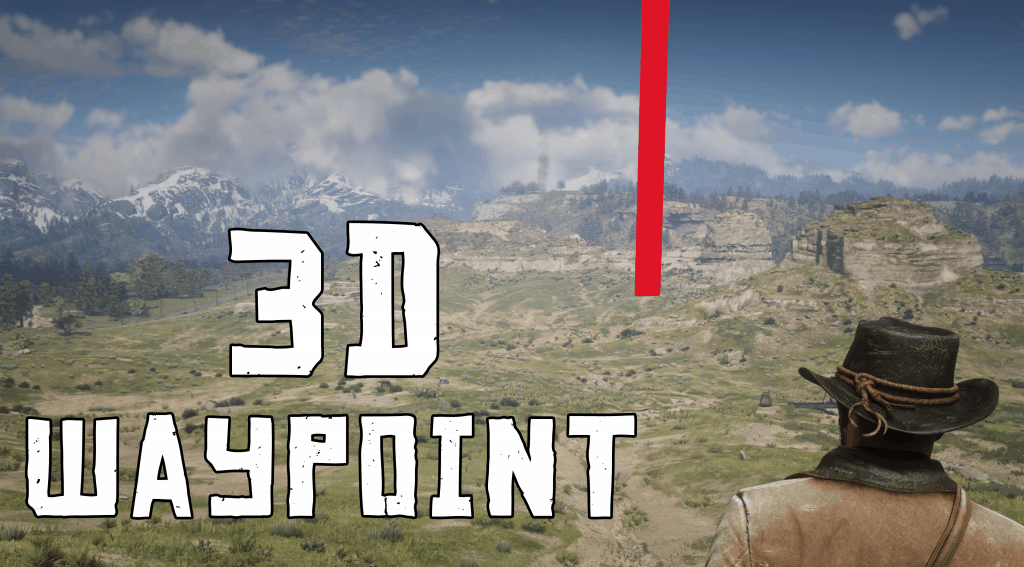 3D Waypoint - Red Dead Redemption 2 Mod
