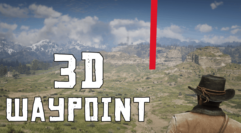 3D Waypoint - Red Dead Redemption 2 Mod