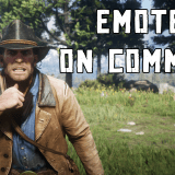 Emotes on Command - Red Dead Redemption 2 Mod