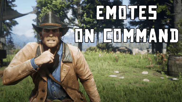 Emotes on Command - Red Dead Redemption 2 Mod