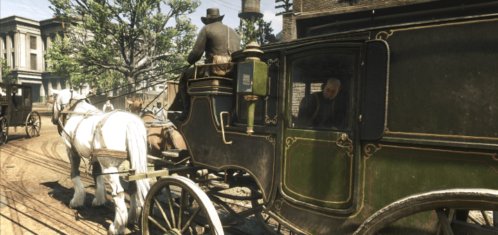 Ambient Money Stagecoaches - Red Dead Redemption 2 Mod