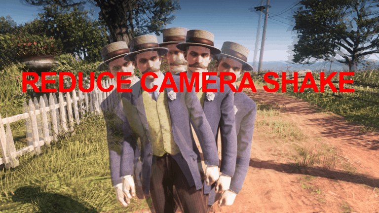 Reduce Camera Shake - Red Dead Redemption 2 Mod