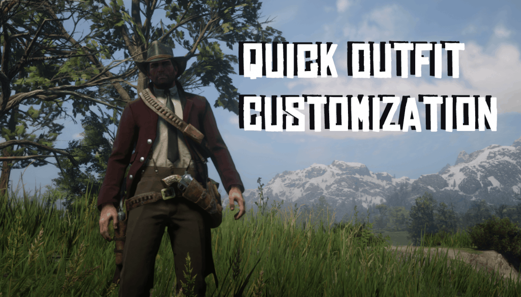 Quick Outfit Customization - Red Dead Redemption 2 Mod