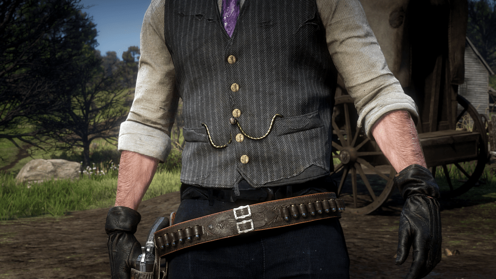 Antique Vest Chain - Red Dead Redemption 2 Mod