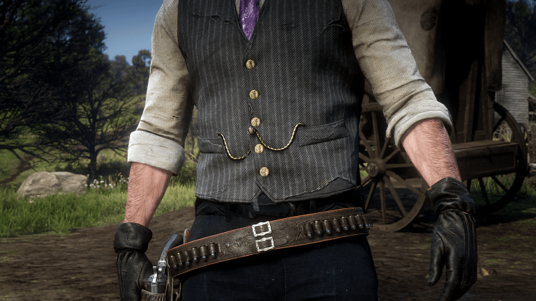 Antique Vest Chain - Red Dead Redemption 2 Mod