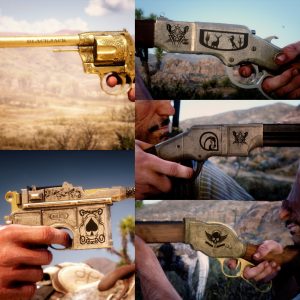 Custom Engraving pack - Red Dead Redemption 2 Mod