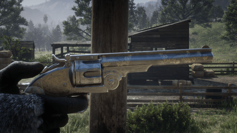 Dutch's Schofield ENGRAVINGS on the Regular Schofield - Red Dead ...