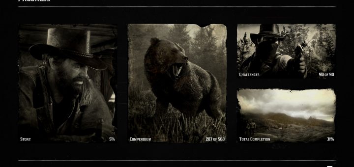 RDR2 All of Chapter 6 - All Gold Missions - Barebones - Red Dead ...