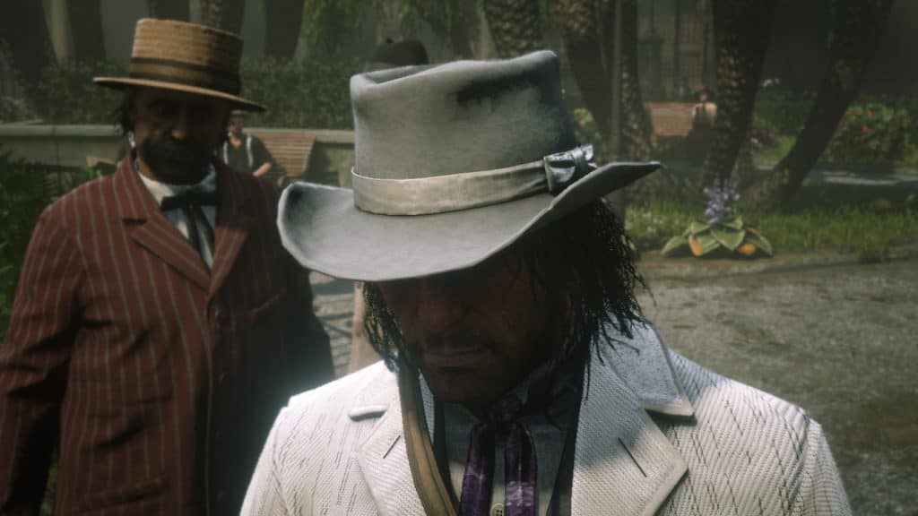 White Gambler Hat - Red Dead Redemption 2 Mod