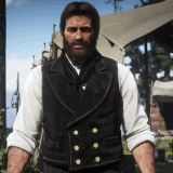 Double Breasted Lapelled Vest - CUT CONTENT - Red Dead Redemption 2 Mod