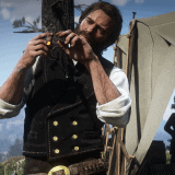 Double Breasted Lapelled Vest - CUT CONTENT - Red Dead Redemption 2 Mod