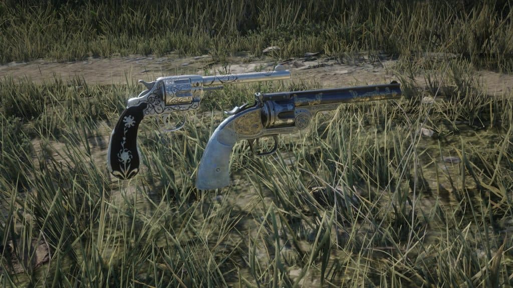 Javier and Dutch revolvers Fixed version - Red Dead Redemption 2 Mod