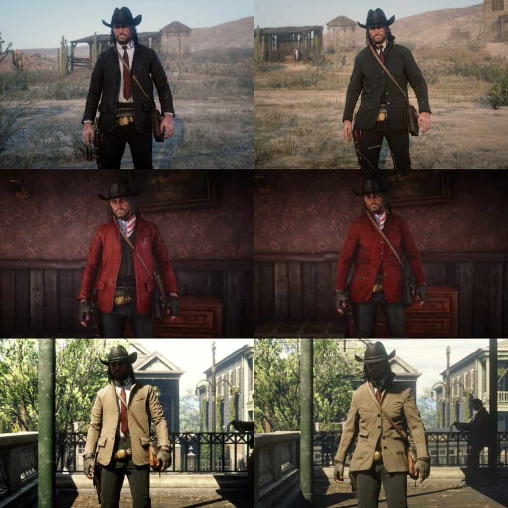 John's NPC coat open and closed - Red Dead Redemption 2 Mod