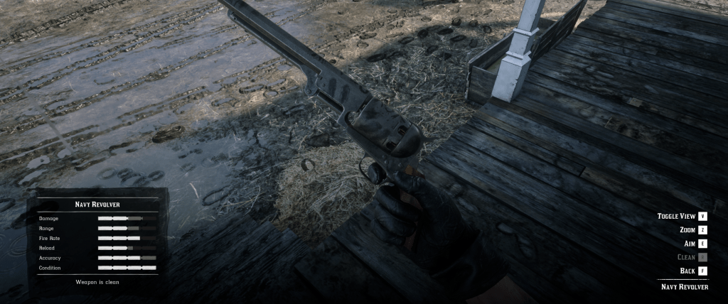 Lowry's Navy Revolver - Red Dead Redemption 2 Mod