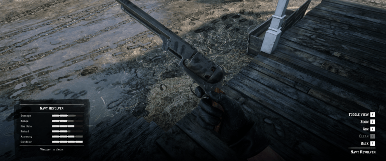 Lowry's Navy Revolver - Red Dead Redemption 2 Mod