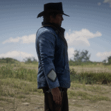 Patched Denim Jacket - Red Dead Redemption 2 Mod