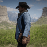 Patched Denim Jacket - Red Dead Redemption 2 Mod