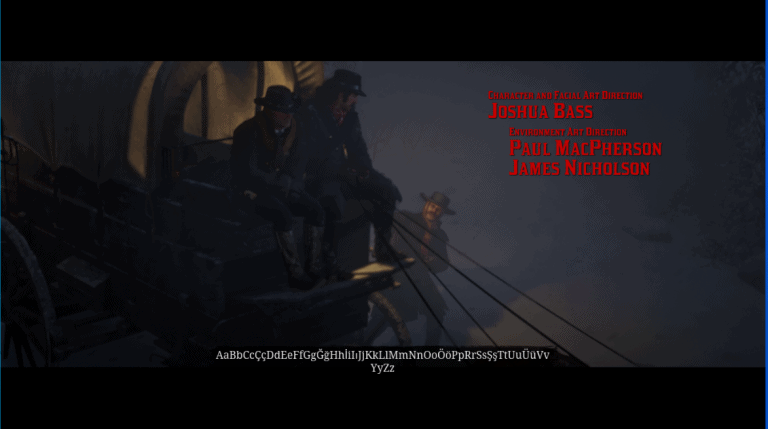 RDR2 Turkish Font - Red Dead Redemption 2 Mod