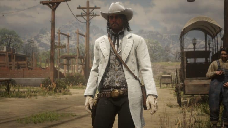 White Frock Coat - Red Dead Redemption 2 Mod