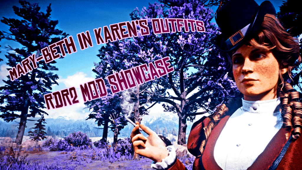 Mary-Beth in Karen's Outfits - Red Dead Redemption 2 Mod