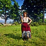 Mary-Beth in Karen's Outfits - Red Dead Redemption 2 Mod