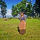 Mary Linton In Abigail's Outfits - Red Dead Redemption 2 Mod