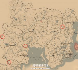 RDR2 Trapper Locations | Red Dead Redemption 2 Trapper Locations