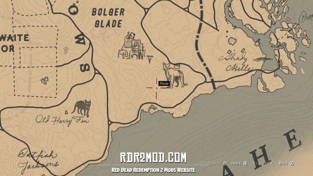 RDR2 Panther | Red Dead Redemption 2 Legendary Panther | Location
