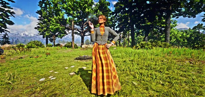 Nude Mary-Beth - Red Dead Redemption 2 Mod