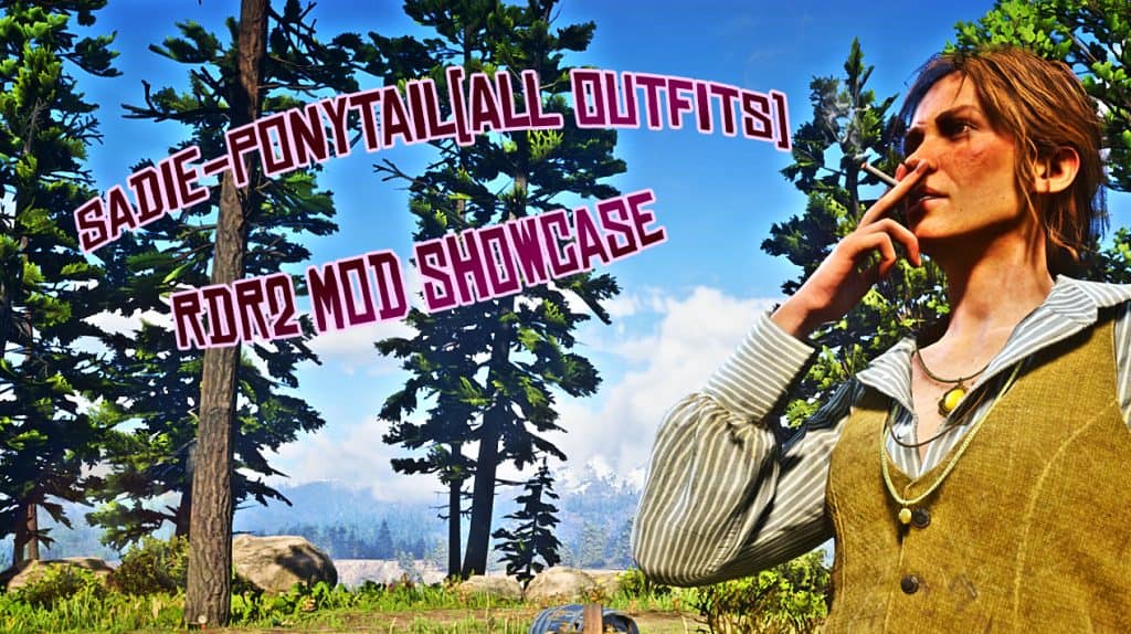 Sadie-Ponytail(ALL OUTFITS) - Red Dead Redemption 2 Mod