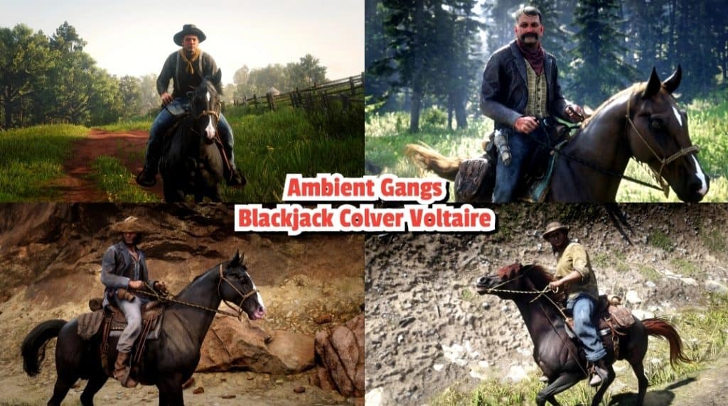 Ambient Gangs - Red Dead Redemption 2 Mod