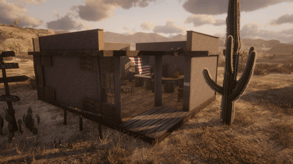 Cactus Saloon - Red Dead Redemption 2 Mod