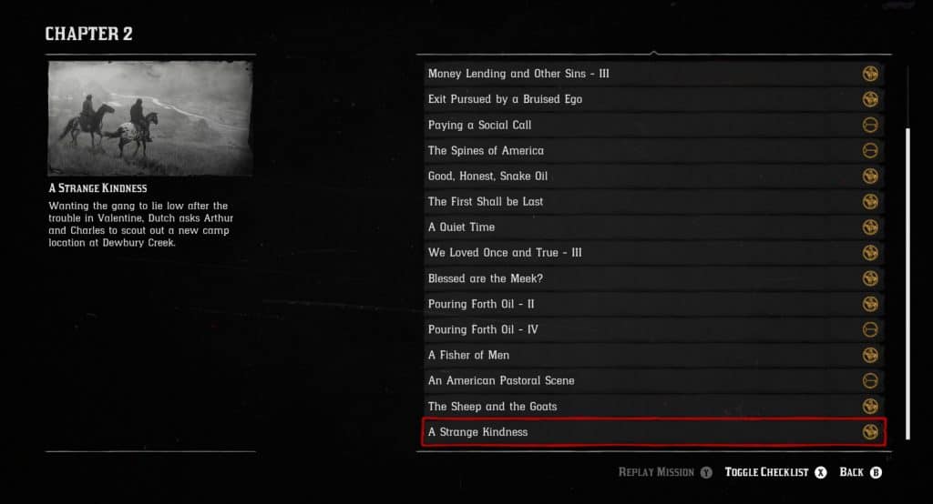 Ch 1 - 2 All Missions - All Gold - Boring Tasks Done - Red Dead ...