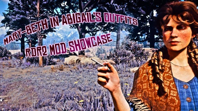 Mary-Beth In Abigail's Outfits - Red Dead Redemption 2 Mod