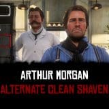 Arthur Morgan Alternate Clean Shaven - Red Dead Redemption 2 Mod