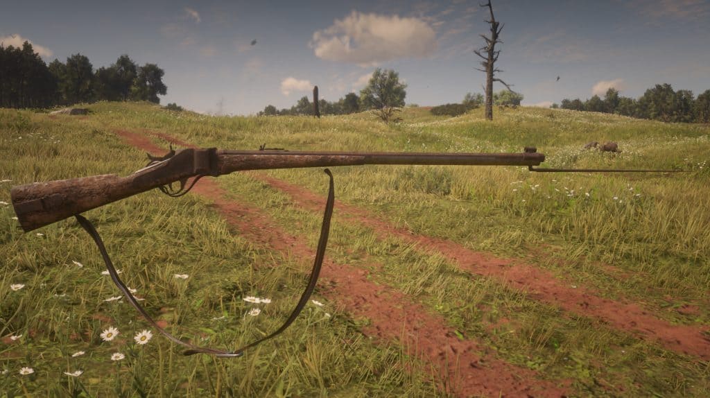 Buffalo Sharps Rifle - Red Dead Redemption 2 Mod
