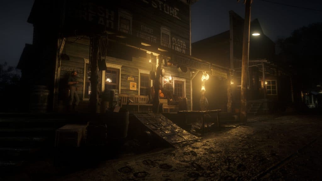 Restored Valentine Lighting From 1.00 - Red Dead Redemption 2 Mod