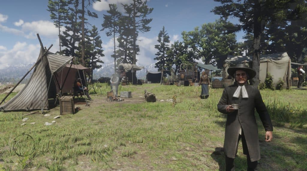 First Person Camp Run - Red Dead Redemption 2 Mod
