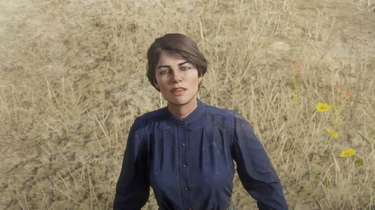 RDR1 Accurate hair for Abigail - Red Dead Redemption 2 Mod