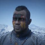 Charles with Face Paints - Red Dead Redemption 2 Mod