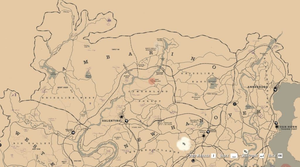 Map Redesign (Plus Dark Version) - Red Dead Redemption 2 Mod