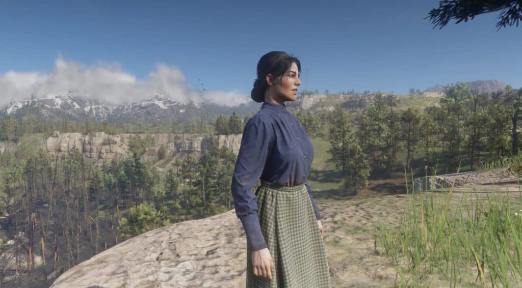 Abigail Hair - Red Dead Redemption 2 Mod