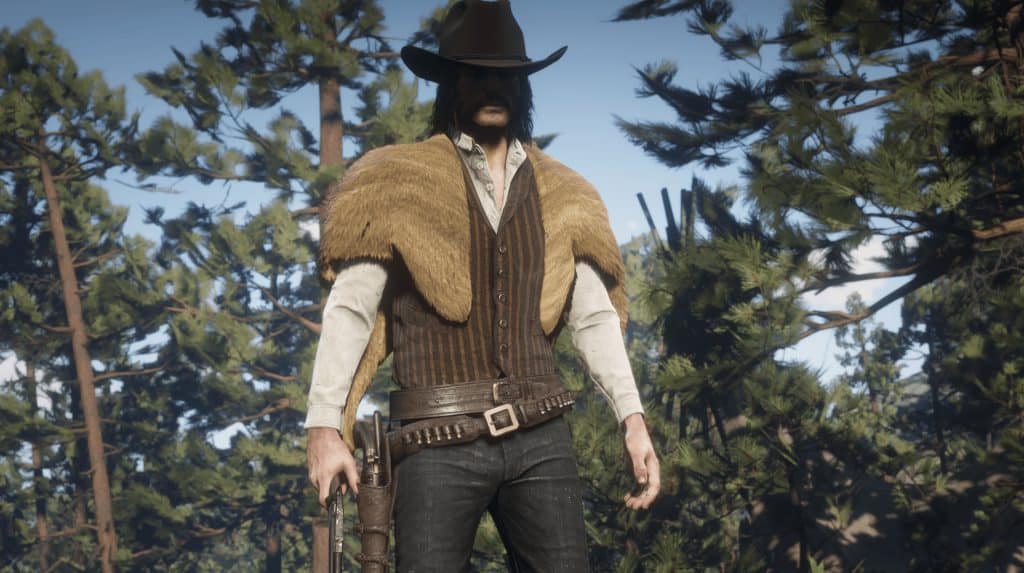 Lion Cloak - Red Dead Redemption 2 Mod