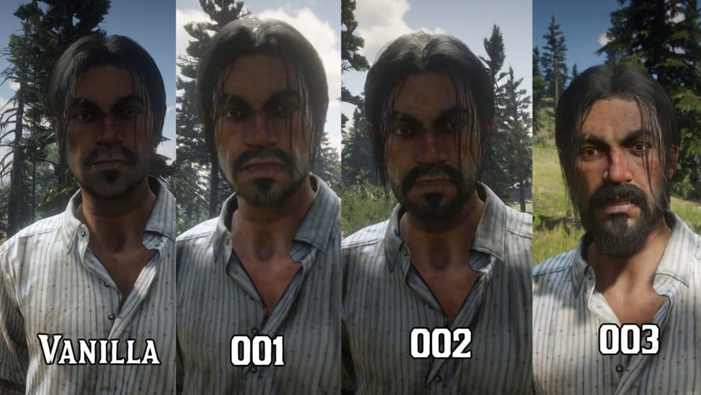 Unused Javier Beards - Red Dead Redemption 2 Mod